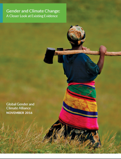 Gender & Climate Change: A Closer Look at Existing Evidence