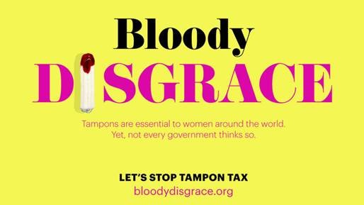 Stop Taxing Tampons Campaign